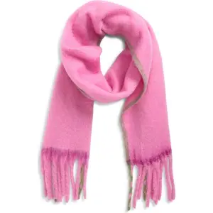 Treasure & Bond Brushed Fringe Scarf - Pink Combo
