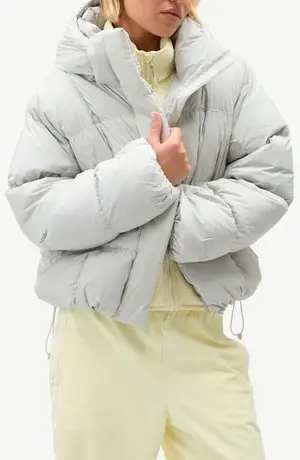 HALFDAYS Louise Down Puffer Jacket - Storm