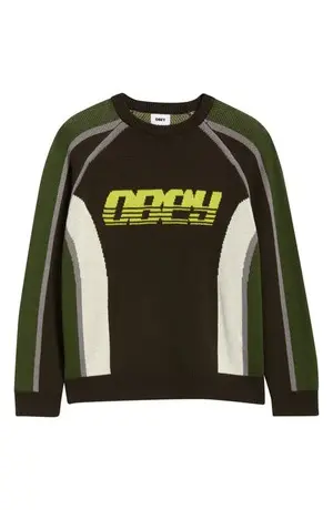 Obey Estadio Cotton Graphic Sweater