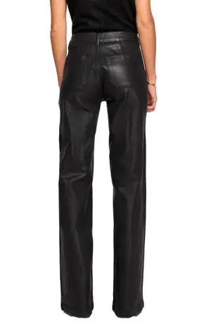 Ramy Brook Cleo Coated Bootcut Jeans
