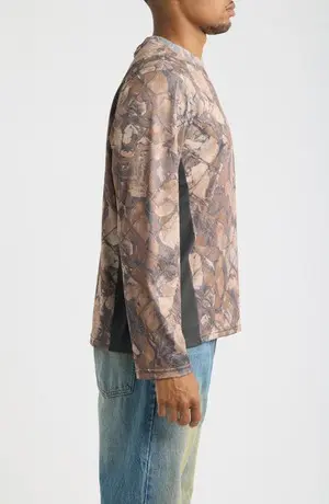 Obey Basecamp Nature Print Graphic Long Sleeve T-shirt