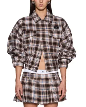 Ksubi Cotton Relaxed Printed Trucker Jacket