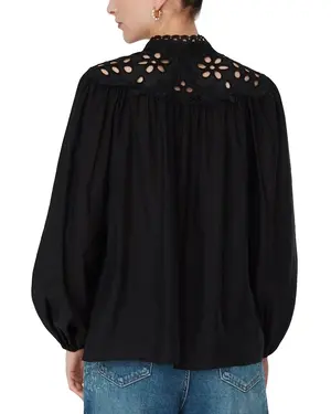 JOVONNA LONDON Lace Inset Blouse