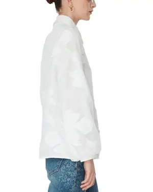 JOVONNA LONDON Lace Applique Blouse
