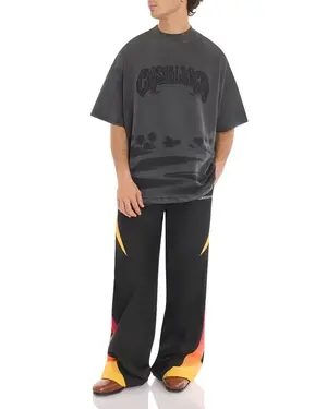 Casablanca Washed Oversized Tee