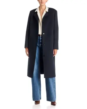 Kobi Halperin Olivia Wool Blend Coat With Scarf