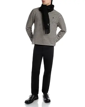 AMI Paris Long Sleeve Striped Tee