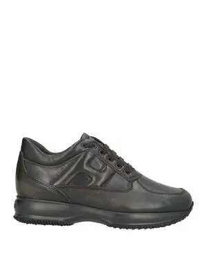 Hogan Sneakers Dark Size Leather