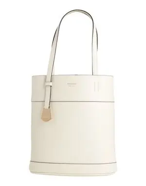 FERRAGAMO Handbag Ivory Leather
