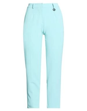 GAELLE PARIS Pants Slate Size Polyester, Elastane - Blue