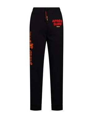 APRES SURF Pants Size Cotton, Polyester - Black