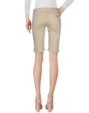 Woolrich Denim Shorts Size Cotton, Elastomultiester, Elastane - Beige