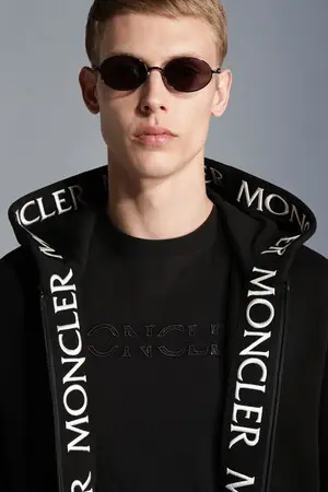 Moncler Logo Zip-up Hoodie