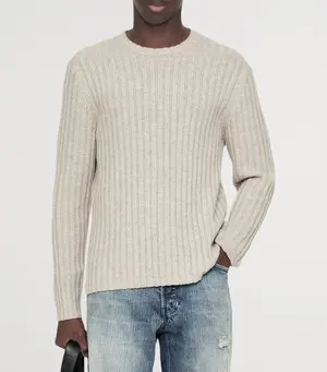 ALLSAINTS Merino Wool-blend Liev Sweater