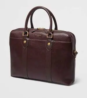 ASPINAL OF LONDON Leather The Hudson Briefcase