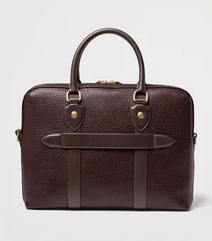 ASPINAL OF LONDON Leather The Hudson Briefcase