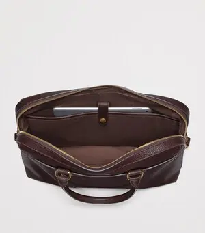 ASPINAL OF LONDON Leather The Hudson Briefcase