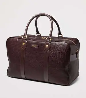 ASPINAL OF LONDON Grained Leather 36-hour Holdall