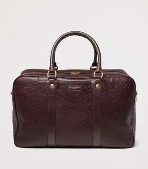 ASPINAL OF LONDON Grained Leather 36-hour Holdall