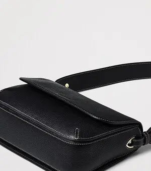 ASPINAL OF LONDON Large Leather Ella Cross-body Bag