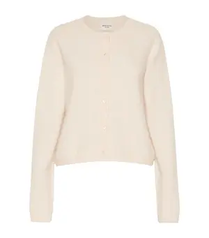 Max Mara Wool-cashmere Cardigan - Neutral