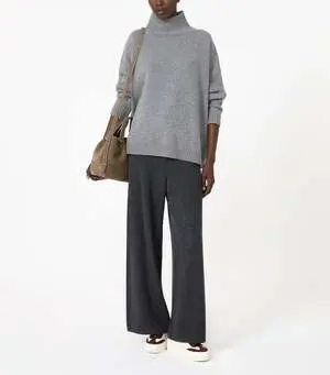 Max Mara Wool-cashmere Drawstring Trousers