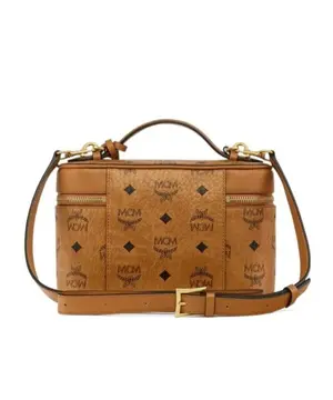 Mcm Monogram Vanity Shoulder Bag