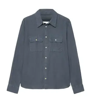 ALLSAINTS Relaxed Bond Shirt - Blue