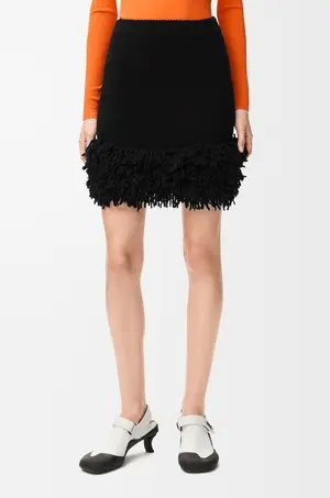 Loewe Elasticated Waist Slim Fit Skirt