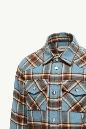 Moncler Checked Flannel Shirt