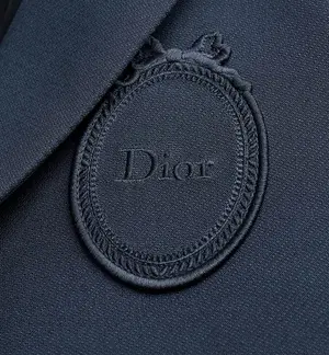 Dior Médaillon Blazer - Navy Blue