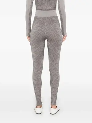 Casablanca Monogram-pattern Leggings