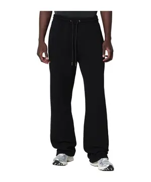 Off-White Drawstring Athletic Pants - Black