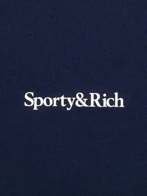 SPORTY  RICH V-neck Sports Bra