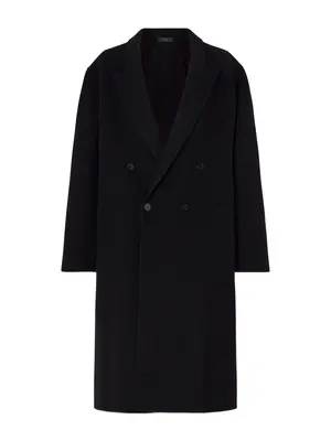 Gucci Double-breasted Coat - Black