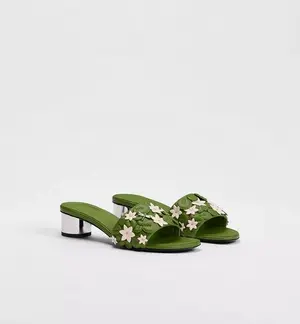 Dior Bloom Heeled Slide