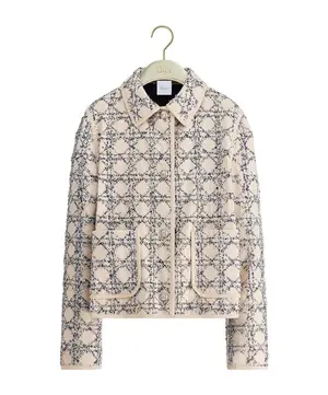Dior Dioriviera Cannage Cropped Jacket