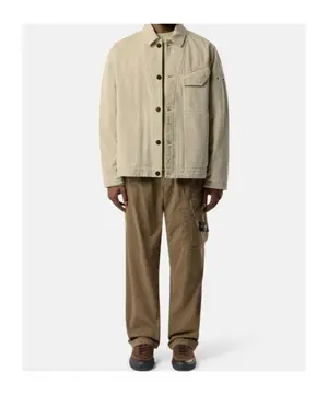 Stone Island Logo Patch Loose-fit Joggers