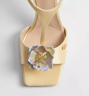 Dior Flora Heeled Sandal