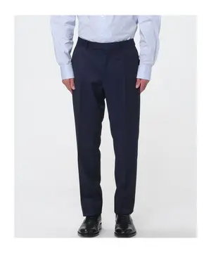 Zegna Long-sleeved Suit Jacket And Trousers Two-piece Set