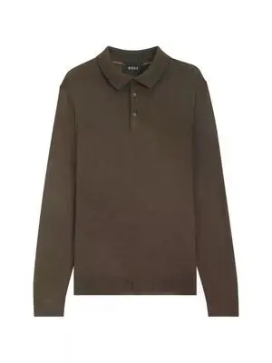 BOSS Long-sleeves Polo Shirt - Green