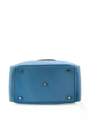 Hermès Lindy Bag Clemence 30 Shoulder Bag - Blue