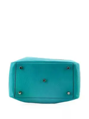 Hermès Lindy Bag Clemence 26 Shoulder Bag - Blue