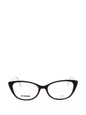Moschino Cat-eye Glasses - Brown