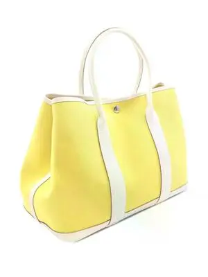 Hermès 2020 Toile And Negonda Garden Party 36 Tote Bag - Yellow