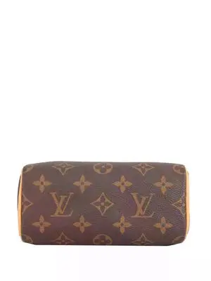 LOUIS VUITTON 2000-2026 Monogram Nano Speedy Satchel