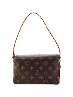 LOUIS VUITTON Recital Handbag Monogram Canvas Shoulder Bag