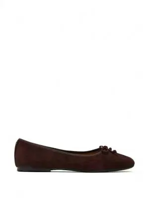 Sam Edelman Alie Suede Ballet Flats - Brown