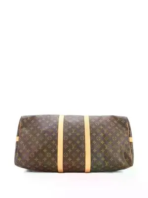 LOUIS VUITTON Keepall Bandouliere Bag Monogram Canvas 55 Travel Bag