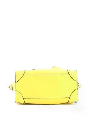 Celine Luggage Bag Grainy Leather Nano Crossbody Bag